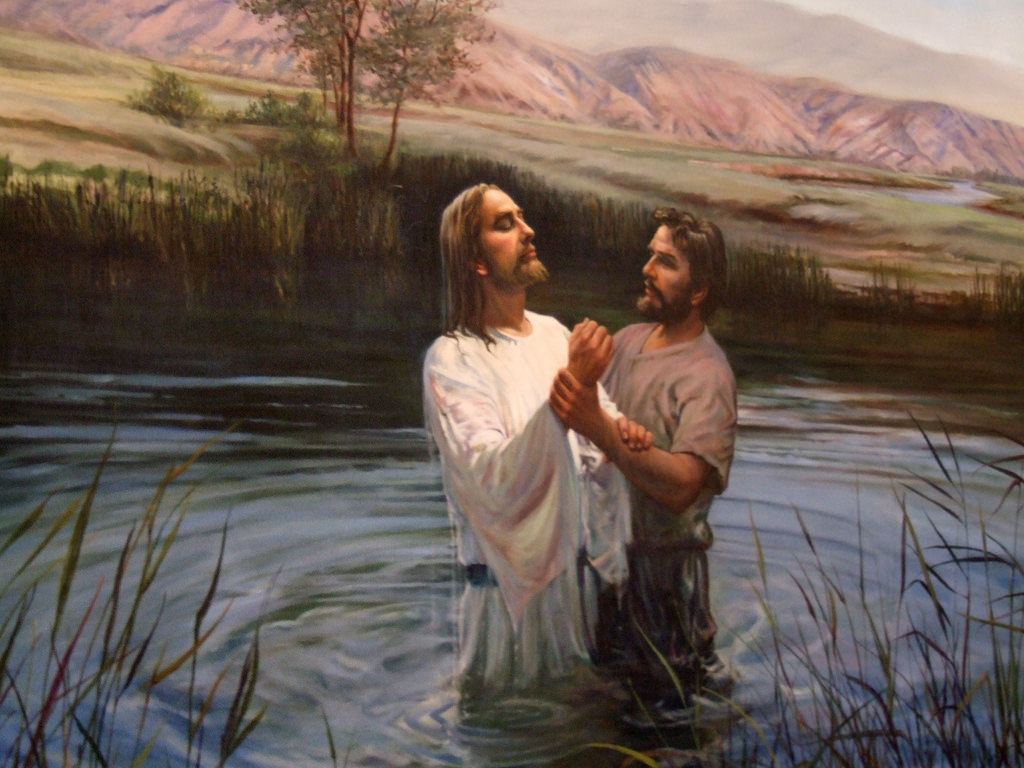 Jesus Is Baptized Tell Me The Stories Of Jesus John The Baptist